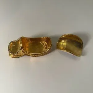 Accents | Antique Souvenir Gold Dutch Clog Trinket Box | Poshmark